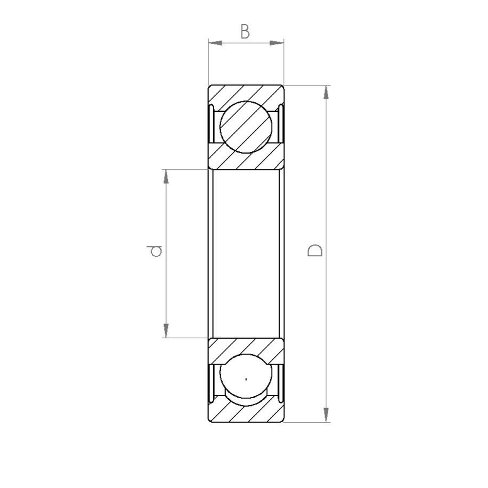 Xtreme 040 6208 ZrO2/CSB PTFE